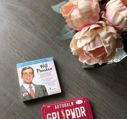 The Balm Will Powder и GRL pwdr палетка румян