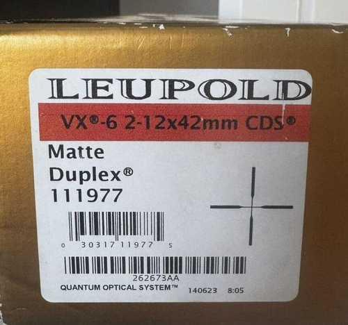 Leupold VX-6 2-12x42