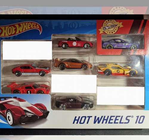 Hot Wheels 10-Pack, 2019г