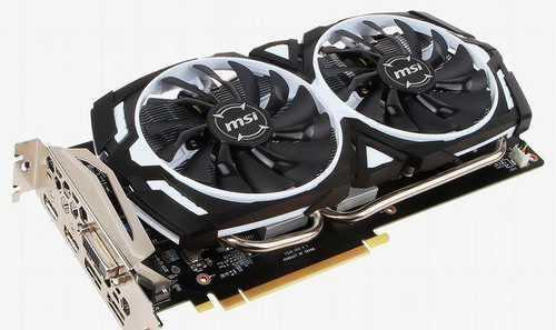 Видеокарта MSI GeForce GTX 1060 armor OC PCI-E 3.0