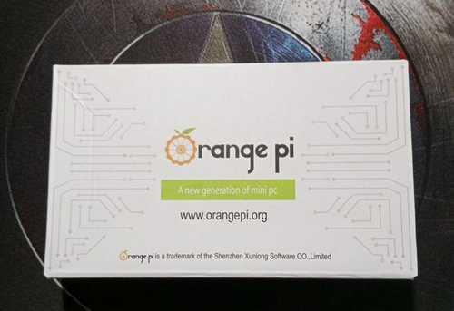 Orange pi pc+корпус+блок питания