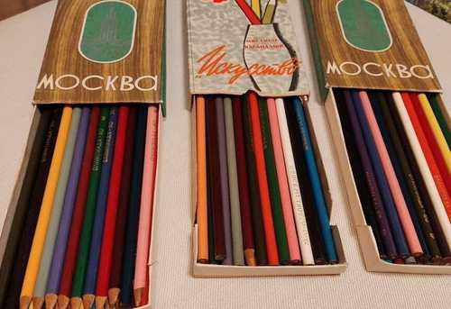 Цветные карандаши СССР Москва 1980, Искусство