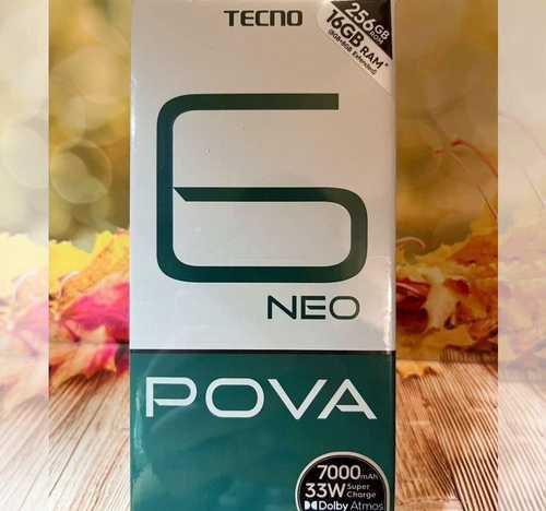 TECNO Pova 6 Neo, 8/256 ГБ