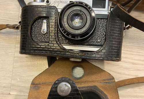 Плёночный фотоаппарат Зоркий 4 полный комплект