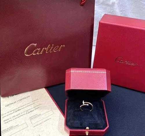 Кольцо гвоздь Cartier Juste un Clou 0.130ct