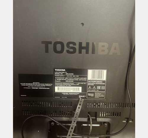 Телевизор toshiba на запчасти