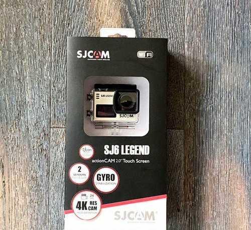 Экшн камера sjcam SJ6 Legend + аксессуары