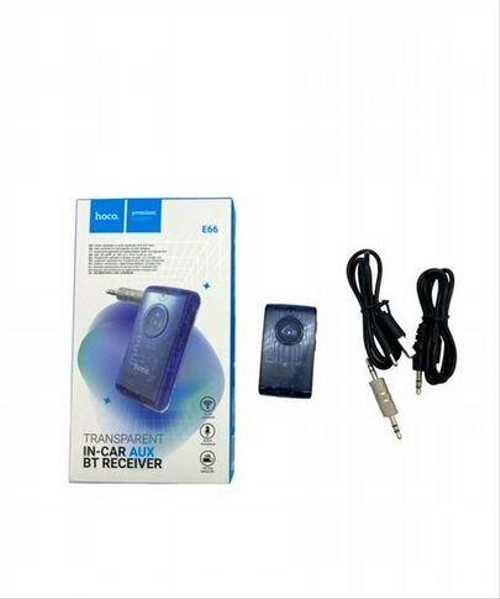 Bluetooth AUX адаптер Hoco E66 (Синий)