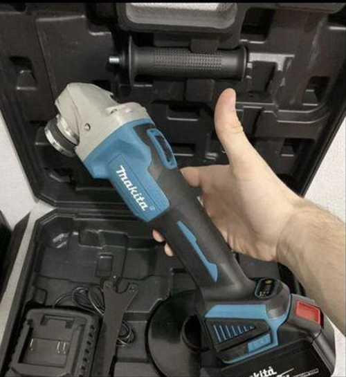 Аккумуляторная болгарка makita