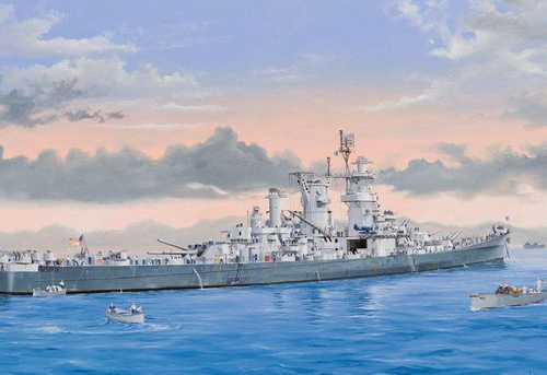 Hobby Boss 86514 USS Guam CB-2 с фототравлением