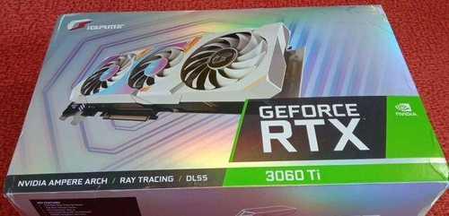 Новая красивая rtx 3060ti Colourful iGame Ultra