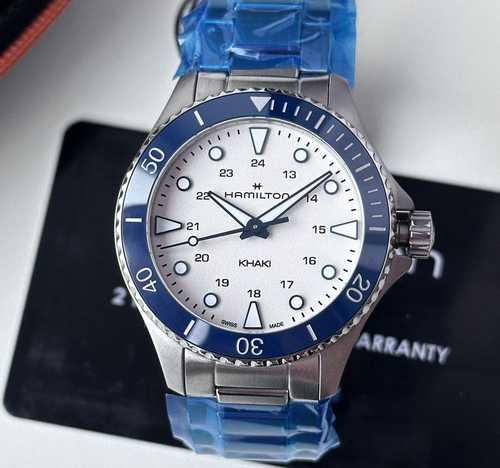 Hamilton Khaki Navy Scuba Quartz H82231150 новые