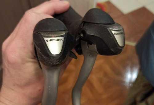 Манетка shimano, пистолет, переключатель