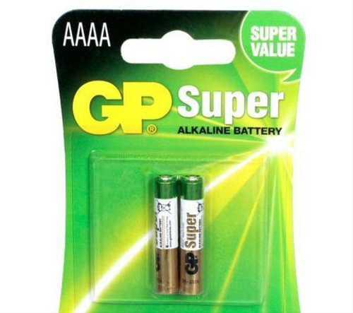 Батарейки GP 25A-2UE2 Alkaline aaaa 2шт #132419