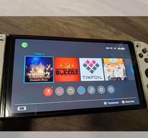 Nintendo switch oled прошитая 128