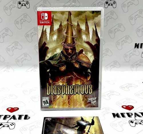 Blasphemous Limited Run Nintendo Switch   карточки