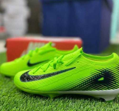 Бутсы Nike Mercurial Vapor 16 green детские