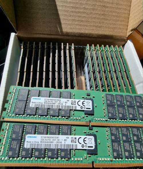 Серверная DDR4 Samsung 2400Mhz 32Гб ecc