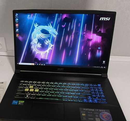 MSI katana 17 RTX4060 (8Gb), I5-12450H, 17,3 144Hz