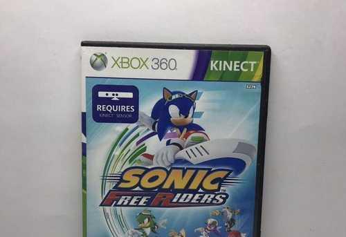 Диск Xbox 360 sonic free riders