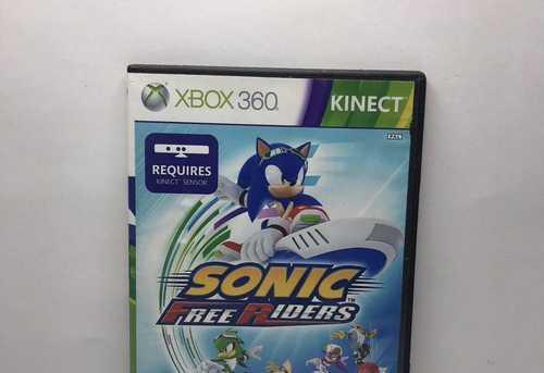 Диск Xbox 360 sonic free riders