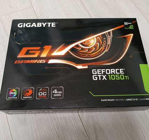 Видеокарта gigabyte GTX 1050Ti G1 gaming