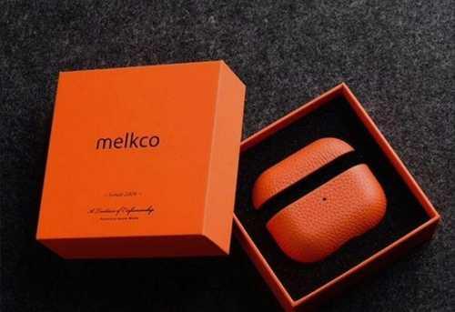 Кожаный чехол Melkco Snap Cover Apple AirPods Pro