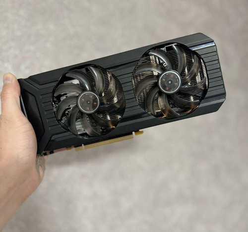 Видеокарта GTX 1060 6GB gddr5 palit dual