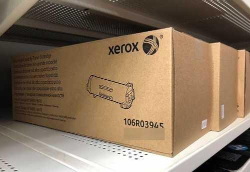 Тонер-картридж xerox 106R03945 оригинал новый