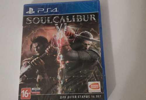Игра для приставки ps4 soulcalibur 6