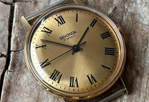 Редкие экспортные часы Sekonda Ракета, СССР, 1970е