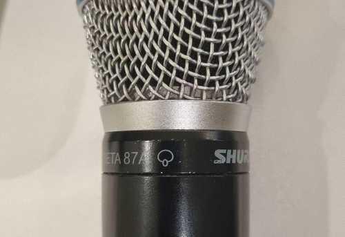 Радиосистема,капсула beta 87 shure