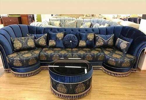 Классический диван и кресло барокко