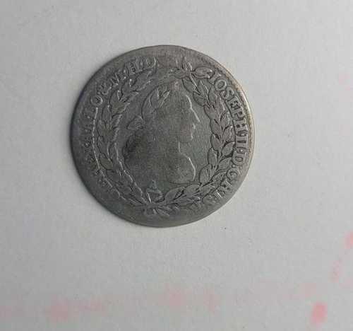 Монета Иосиф II Священная Римская империя 1770 год
