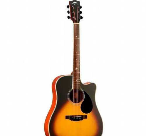 Kepma D1C Sunburst Matt акустическая гитара, цвет