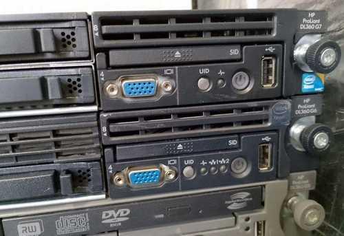 Сервер HP Proliant DL360 G6, бп 2х 460вт hstns-PL1