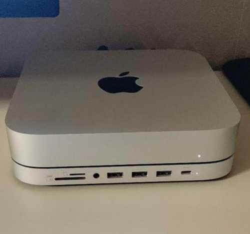 Mac mini m1   satechi hub   samsung 980