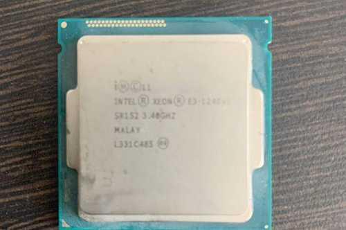 Процессор xeon e3-1240v3