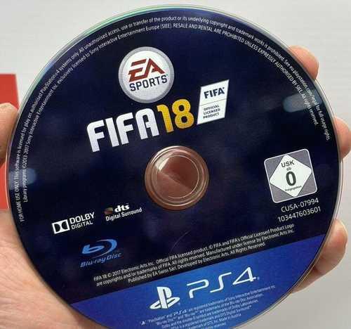 Диск PS4 "FIFA 18"