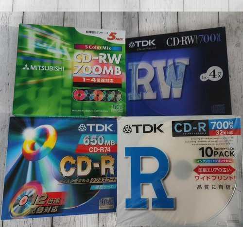 CD-R, CD-RW диски