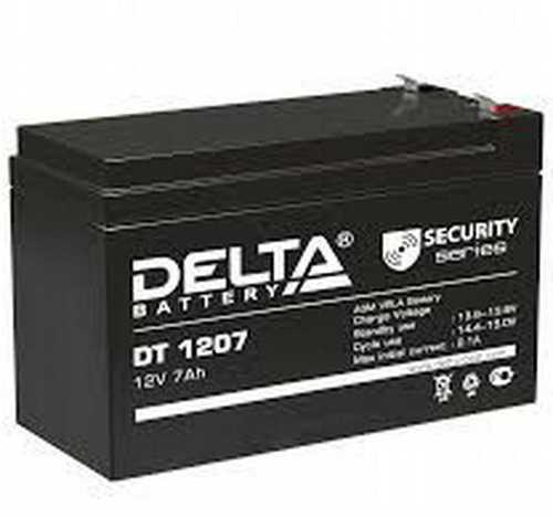 Аккумуляторная батарея Delta DT 1207 (12V / 7Ah)