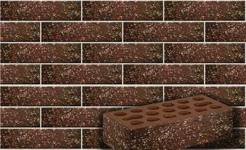 Кирпич лицевой Brown Granite