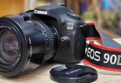 Зеркальный фотоаппарат canon EOS 90D