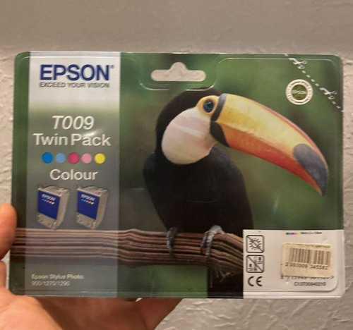 Картриджи epson T009 Twin Pack Colour