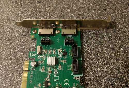 Контроллер PCI-E SATA Espada FG-EST11B-1-CT01