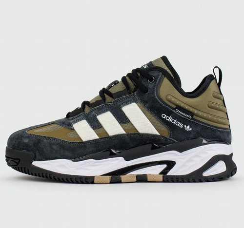 Кроссовки Adidas Niteball Olive / Black