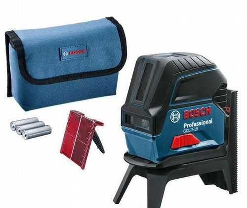 Нивелир bosch комбинированный GCL 2-15+RM1
