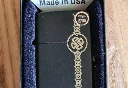 Zippo. Celtic / Кельтская. Коллекционная. Новая