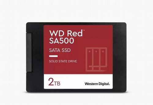 SSD WD Red 2тб SA500 NAS