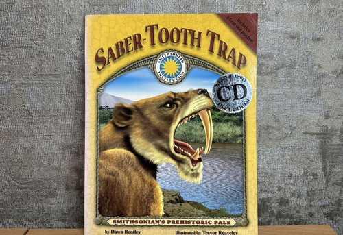 Книга на английском языке Saber-Tooth Trap + диск